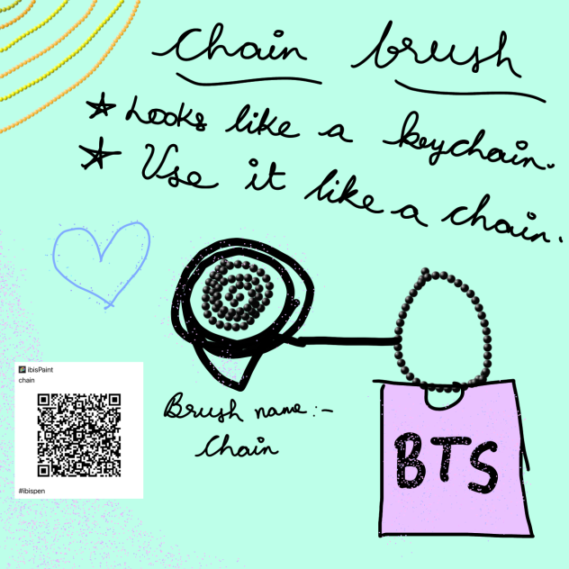 Chain brush - ibisPaint