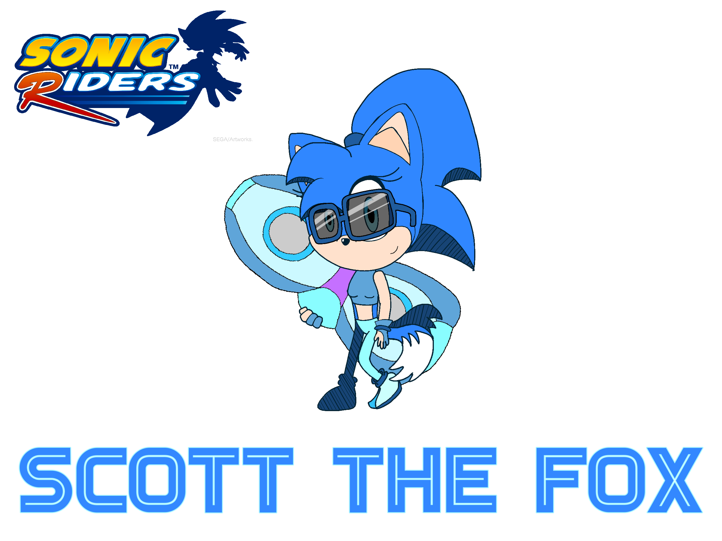 Sonic meets Scott - ibisPaint