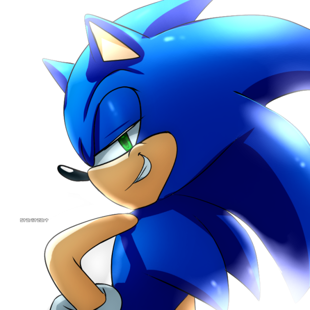 Smug Sonic - ibisPaint