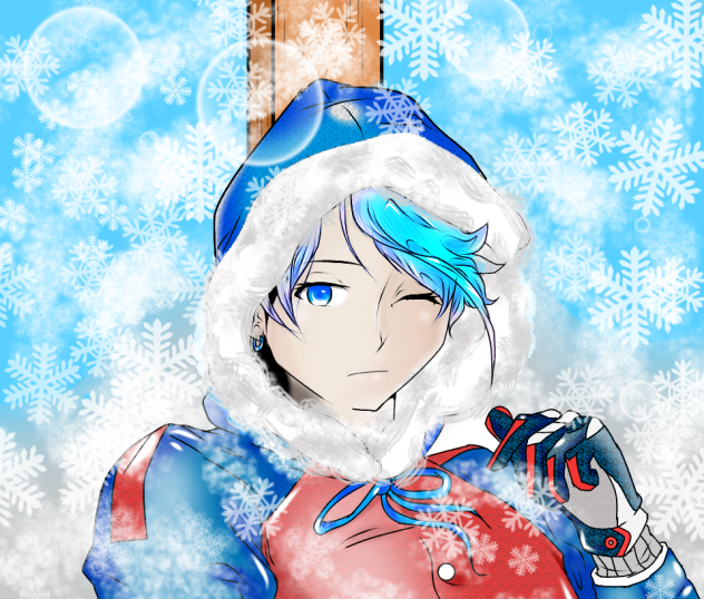 winter falls - ibisPaint