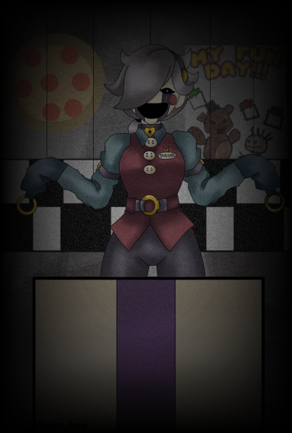 colette from bs X the puppet from fnaf - ibisPaint