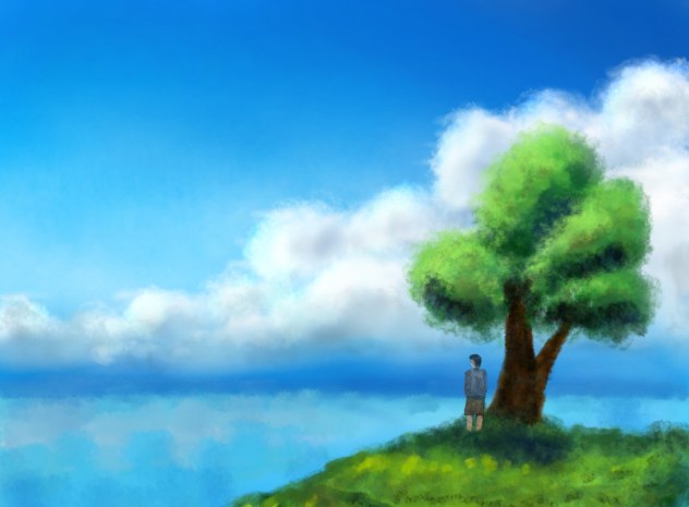 Lost in thought - ibisPaint