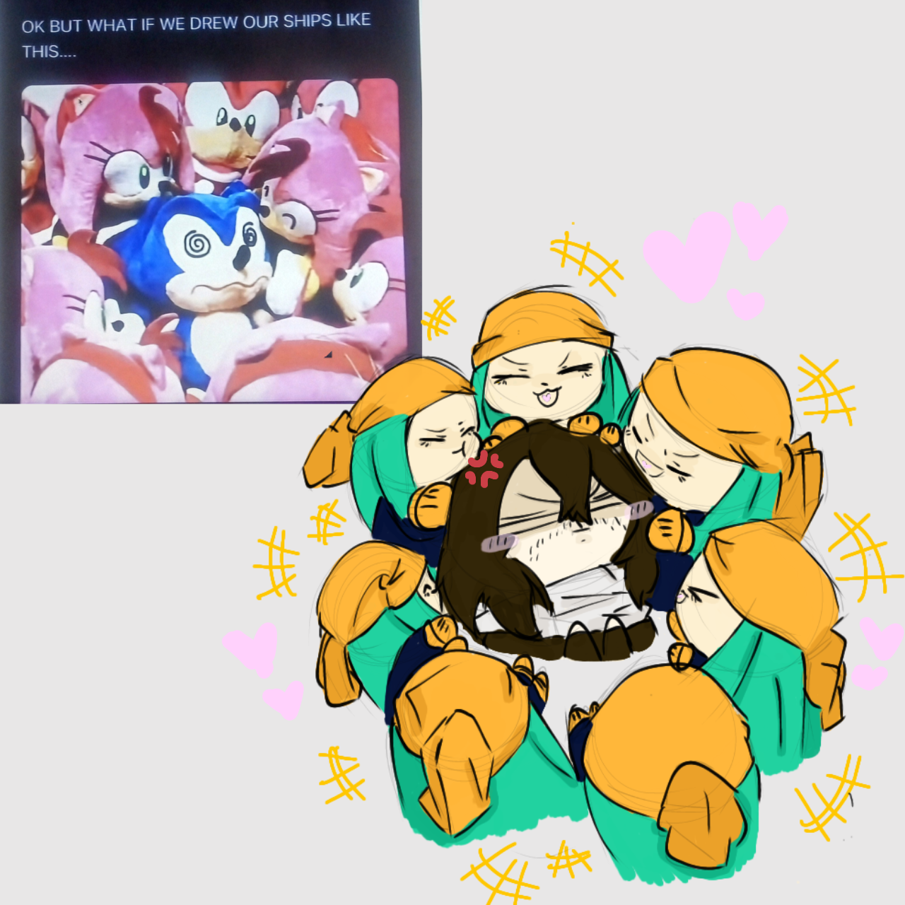 Comedy Overload 🩵🖤 🥰🤗 - ibisPaint