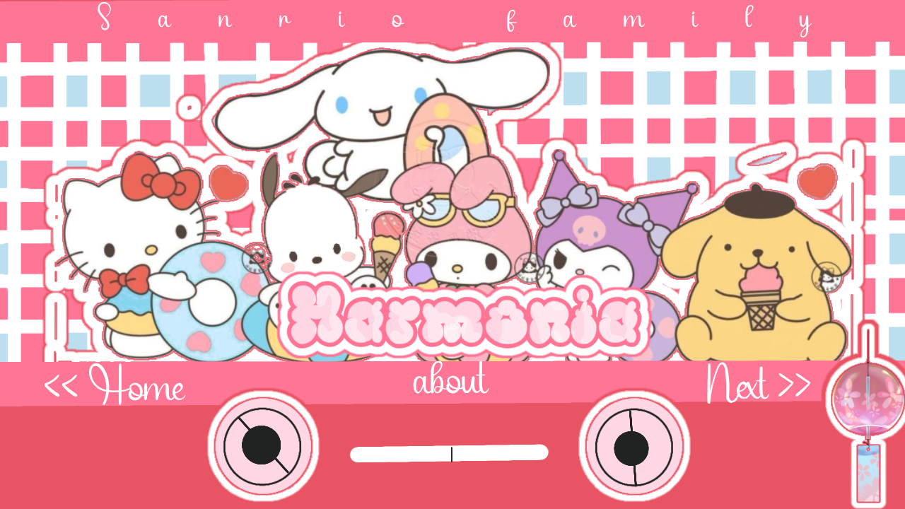 setup ba, theme; Sanrio family - ibisPaint