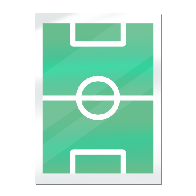 Soccer field poster - ibisPaint