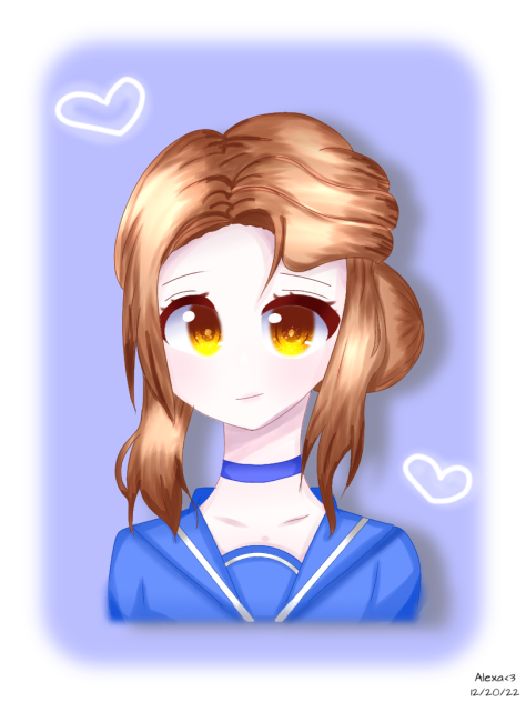 School girl - ibisPaint