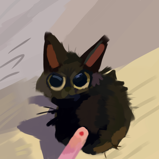 black cat - ibisPaint