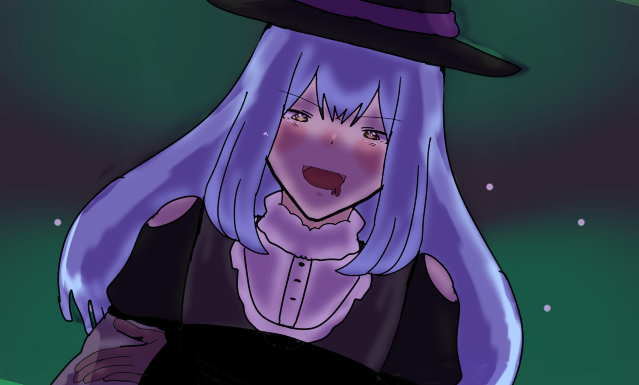 A witches spell! - Aoi Yuushita Card - ibisPaint