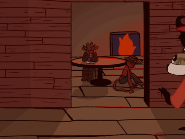 Stealing money animation - ibisPaint