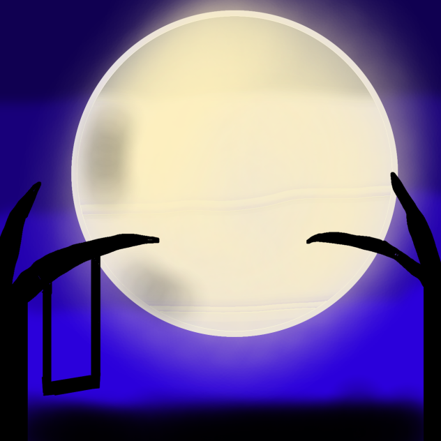 the full moon - ibisPaint