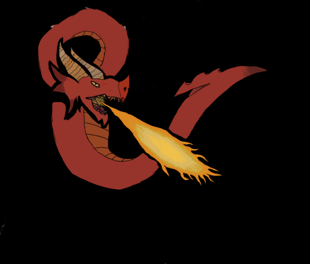 Dragon for dnd symbol - ibisPaint