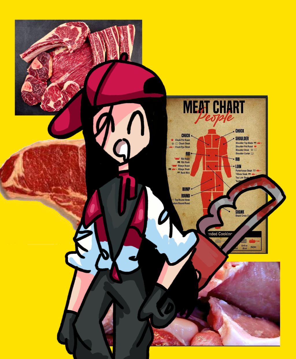 Yi xi (warning! '!meat!') - ibisPaint