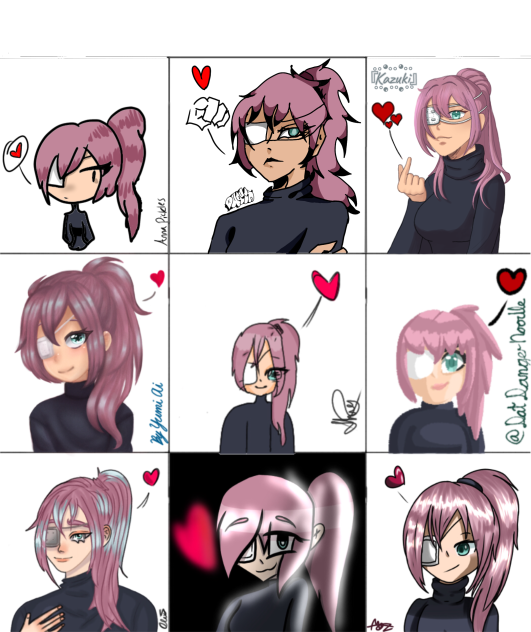 different styles - ibisPaint