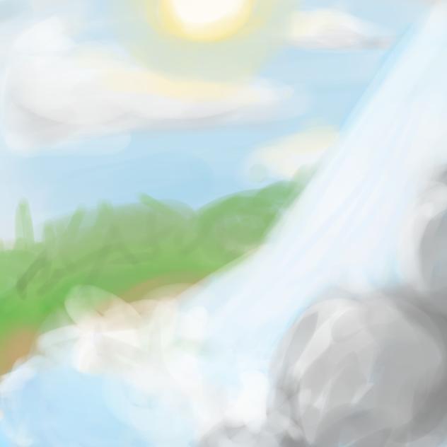 Waterfall - ibisPaint