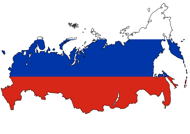 Russia Flag Map - ibisPaint