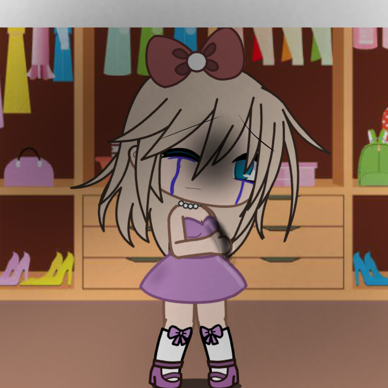 Sad gacha girl - ibisPaint