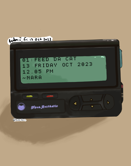 A Vintage Pager - ibisPaint