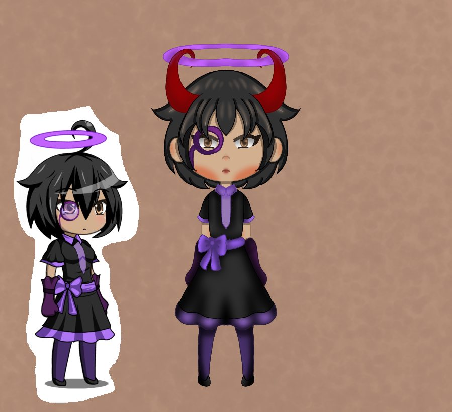 Edit for a gacha studio oc - ibisPaint