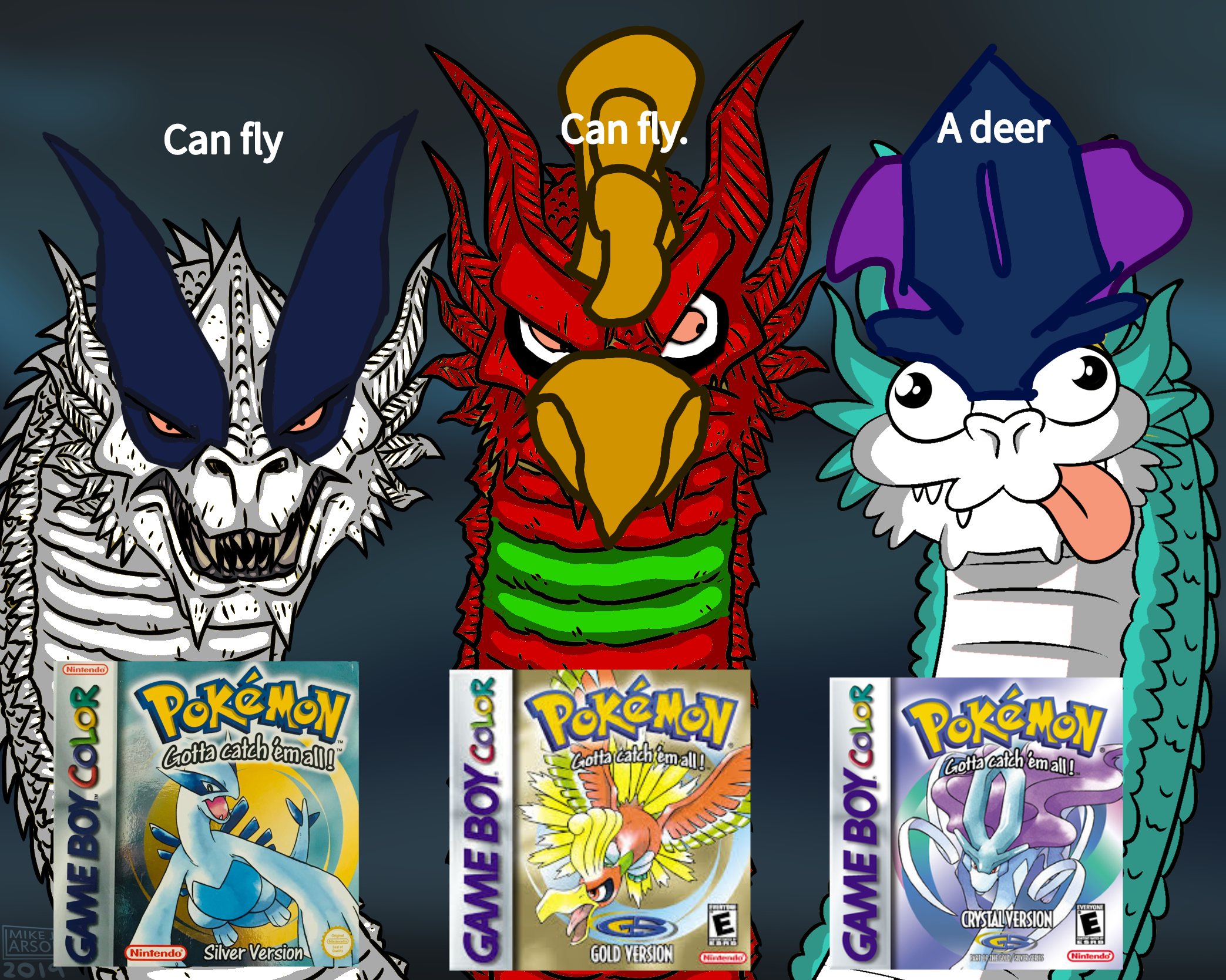 Pokémon Gen 2 be like - ibisPaint