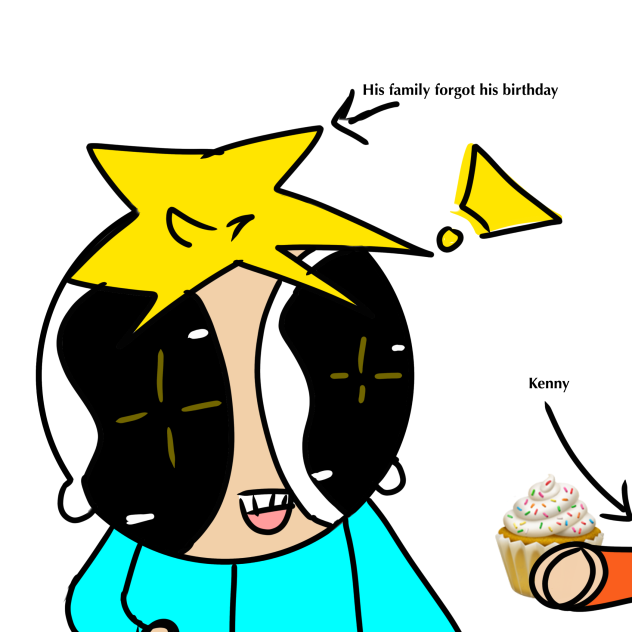 Butters being happy - ibisPaint