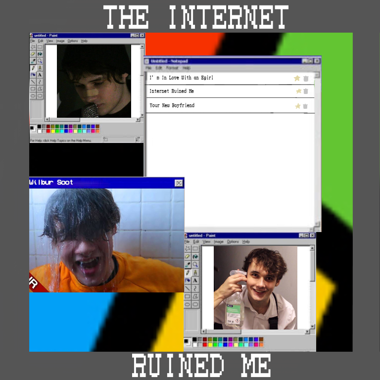 The Internet Ruined Me Custom Albumcover - ibisPaint