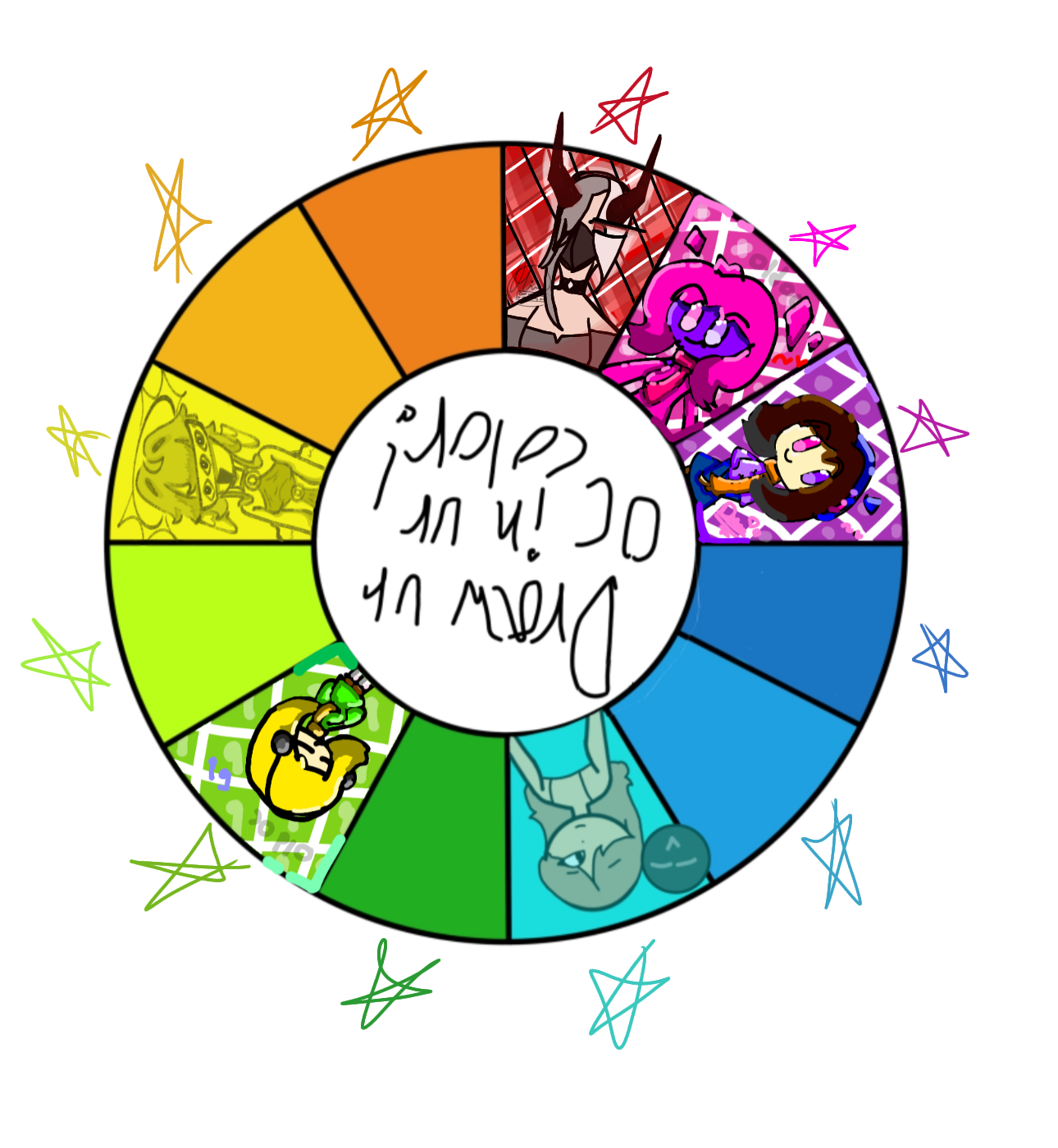 Color wheel collab - ibisPaint