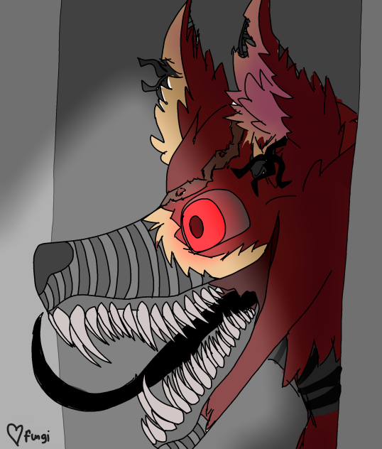 Nightmare foxy! - ibisPaint