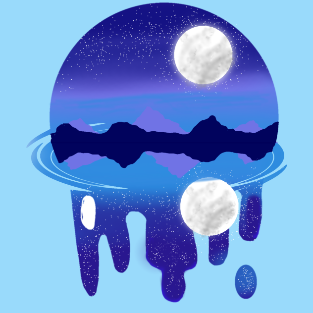 Night Scene landscape - ibisPaint