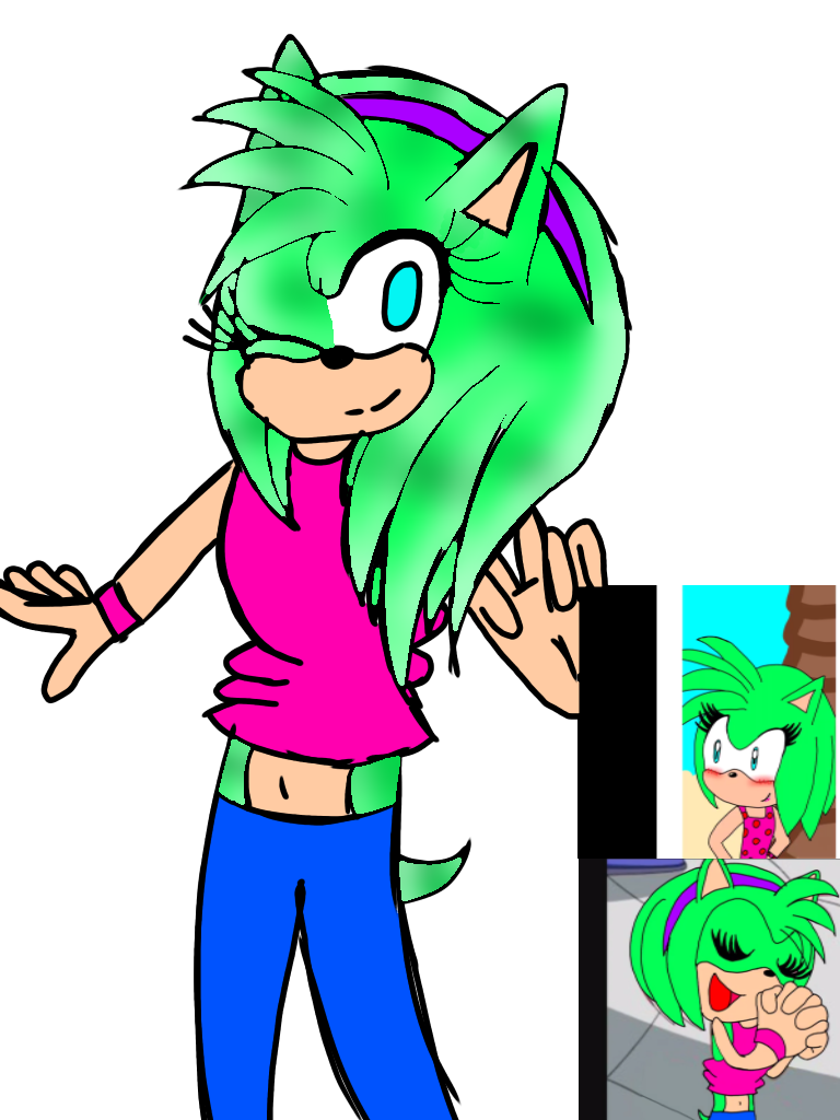 Stacy the hedgehog speedpaint - ibisPaint