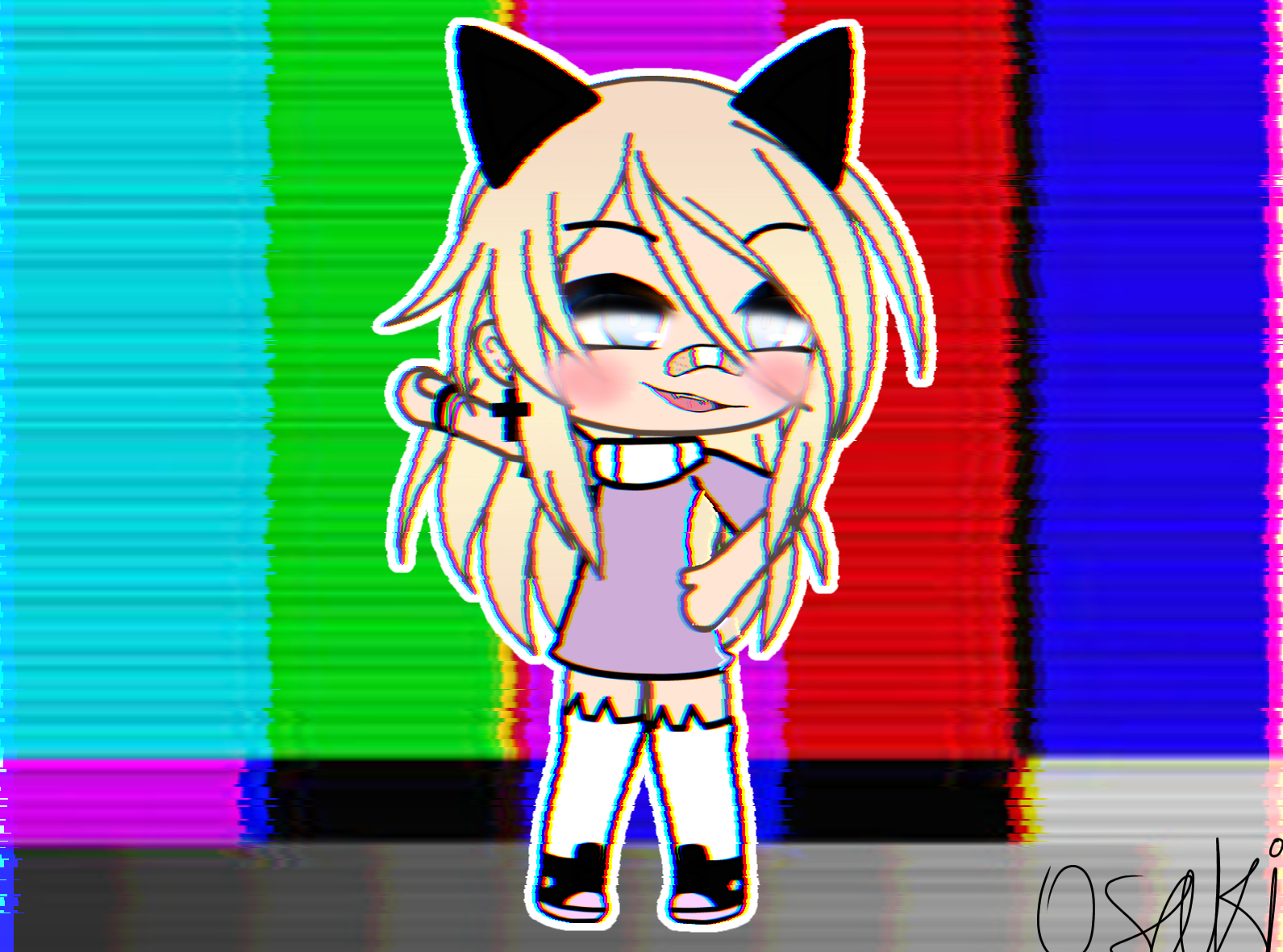 Glitchy gacha - ibisPaint