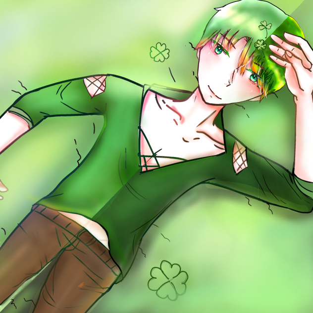 four-leaf clover 🍀 - ibisPaint