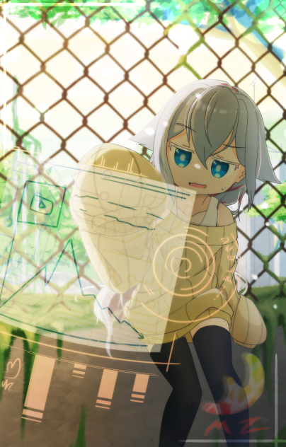 View Beyond the Rooftop - ibisPaint