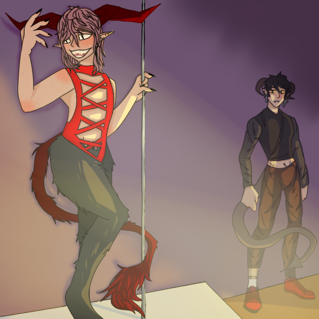 Inferno during work - ibisPaint