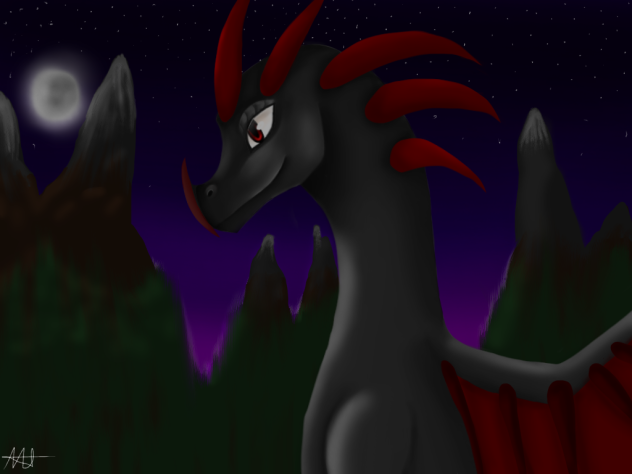 Speedpaint- Dragon - ibisPaint