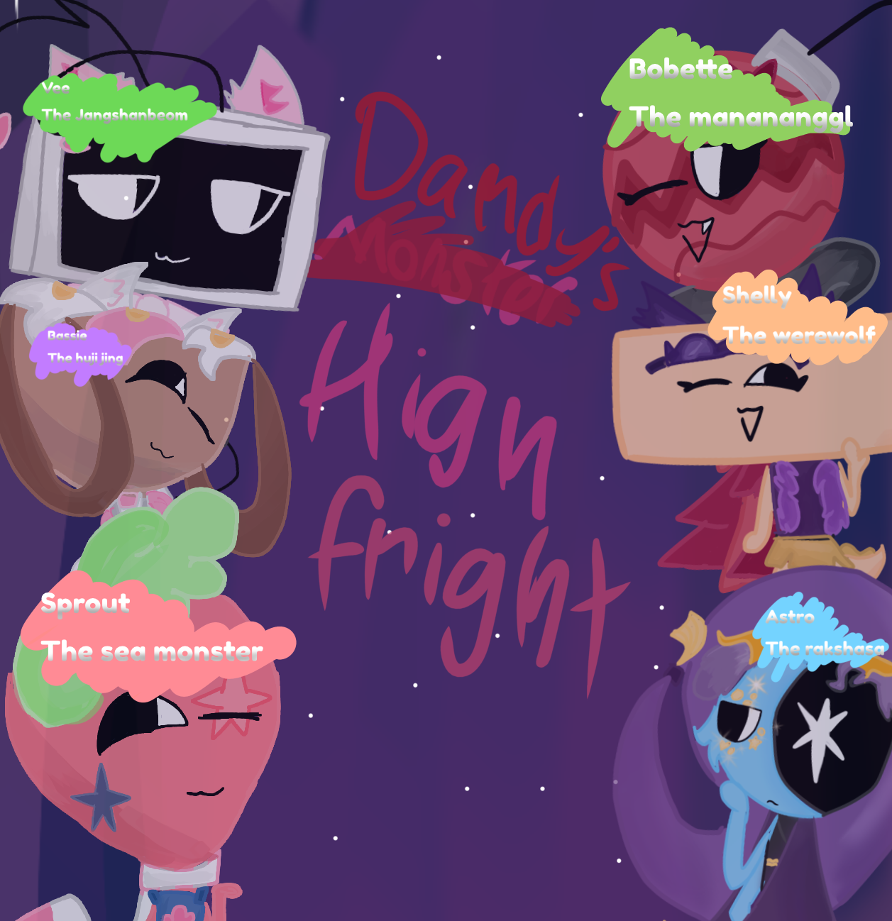 𝔻𝕒𝕟𝕕𝕪'𝕤 𝕙𝕚𝕘𝕙 𝕗𝕣𝕚𝕘𝕙𝕥 - ibisPaint