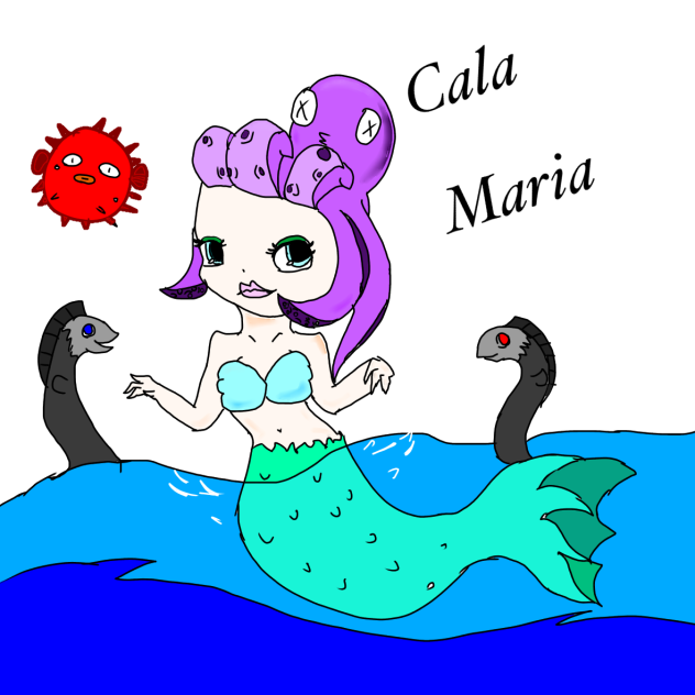 Cala Maria ( Speed Paint of normal side - ibisPaint