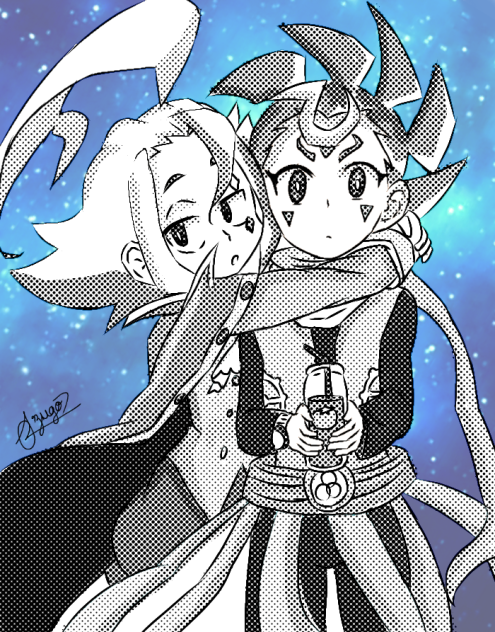 Cuza y clio - ibisPaint