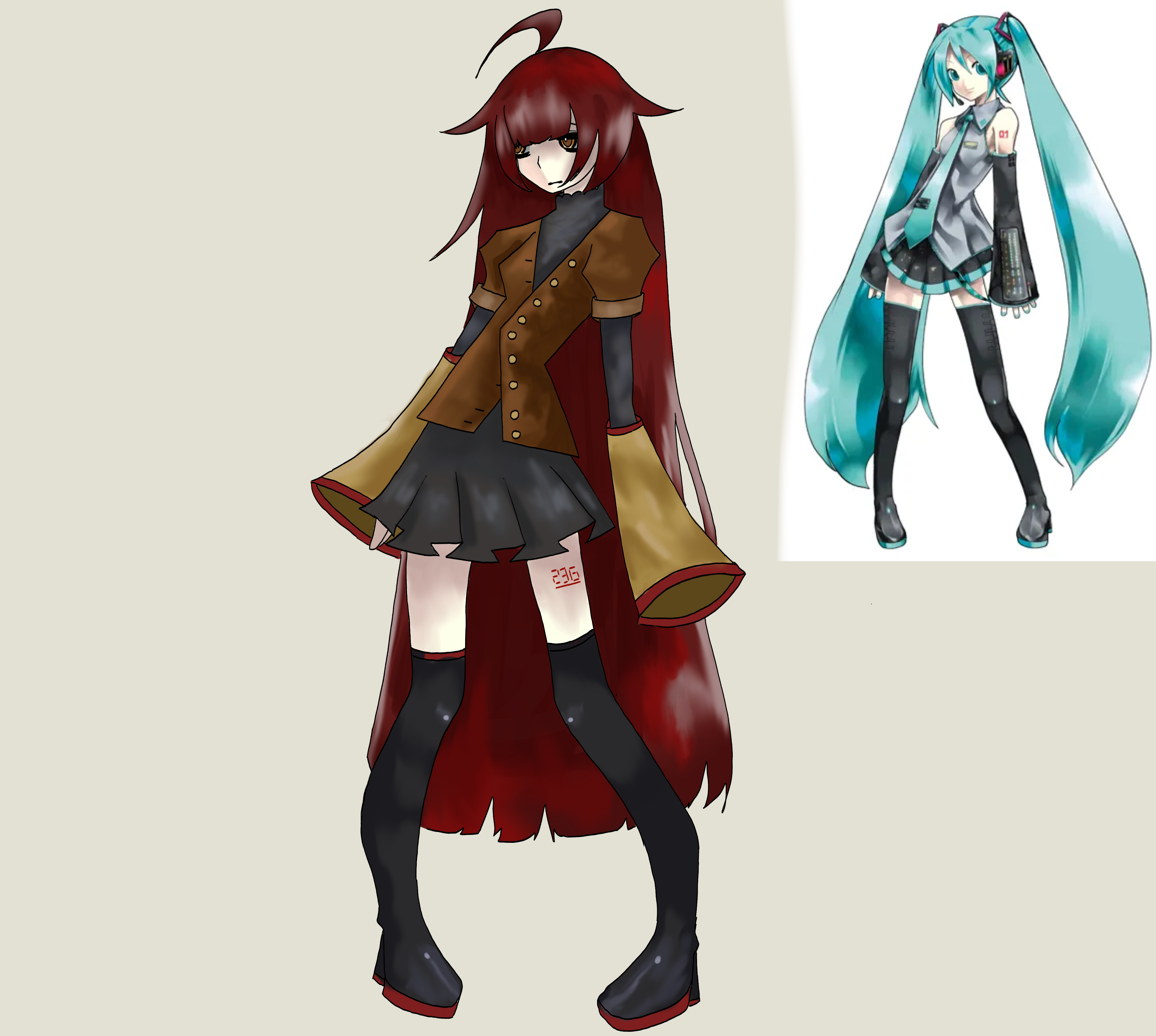 fanloid design ruka - ibisPaint