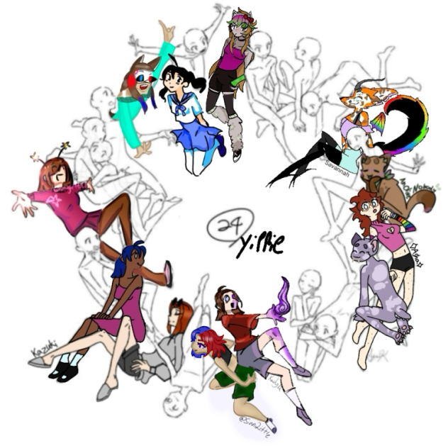 Big group Collab - ibisPaint