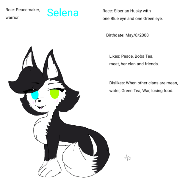 Selena OC for The Rise Of The Moon - ibisPaint
