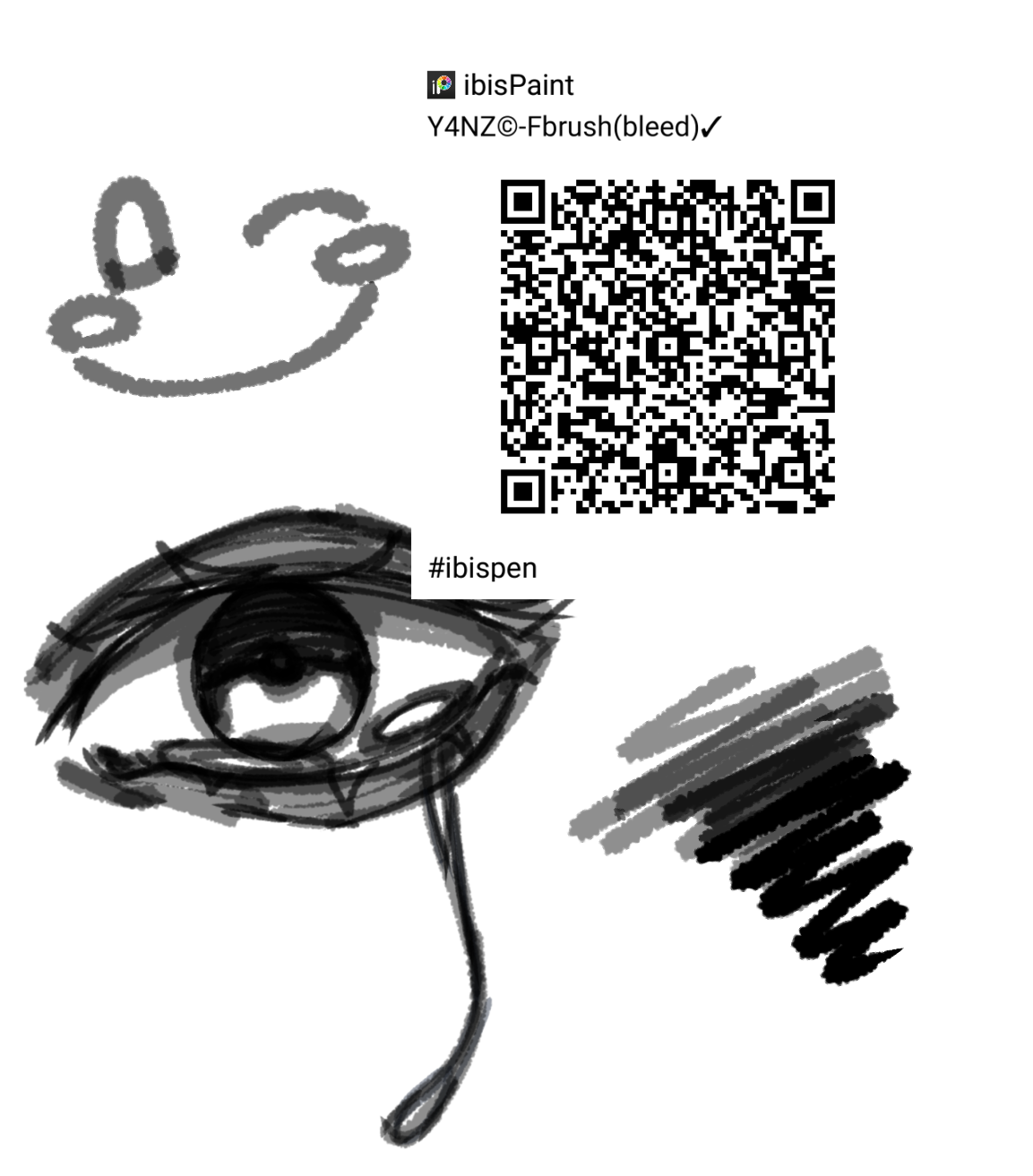 f brush bleed - ibisPaint