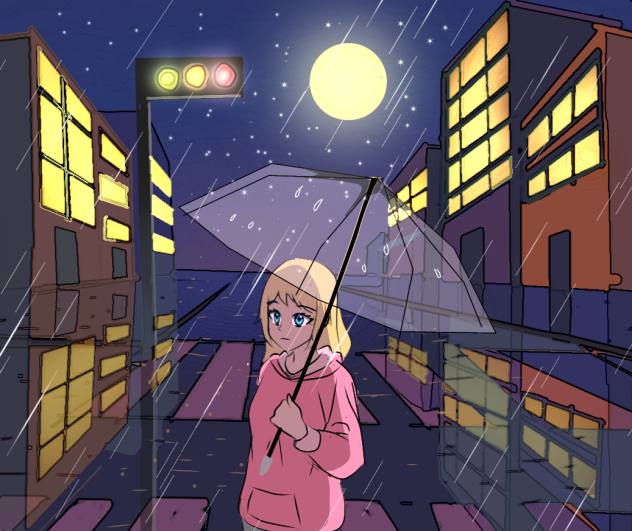 rainy day - ibisPaint