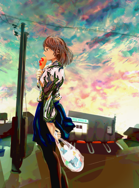 convenience store - ibisPaint