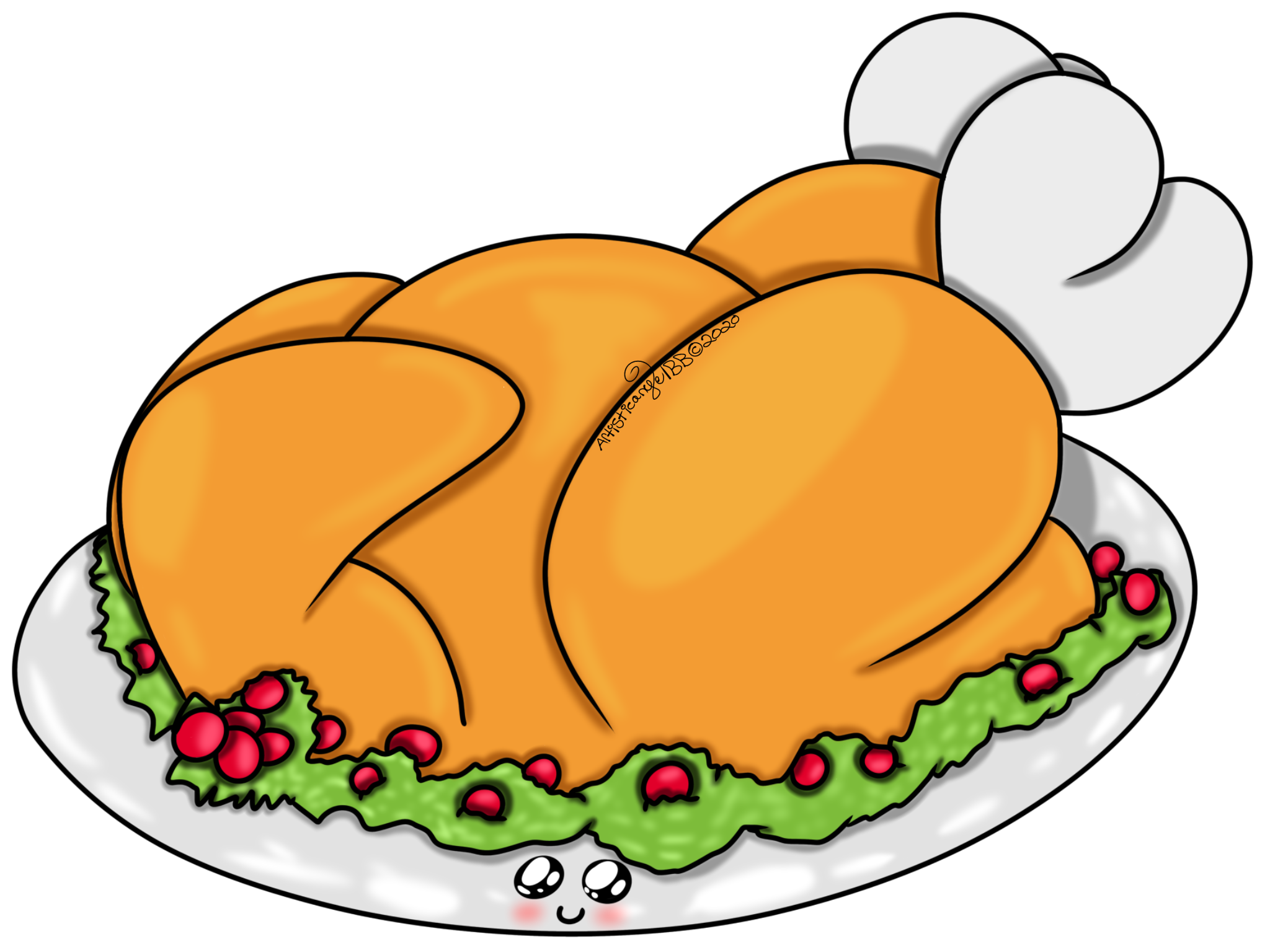 Cute Thanksgiving Turkey - ibisPaint