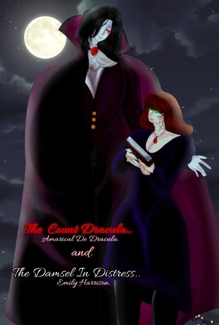 Comic The Count Dracula and The Damsel - ibisPaint