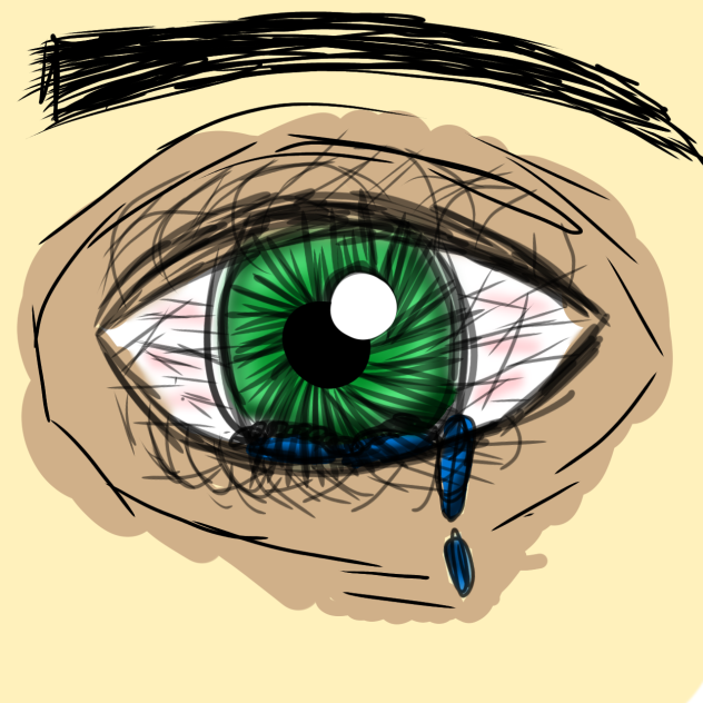 bad eye ;-; - ibisPaint