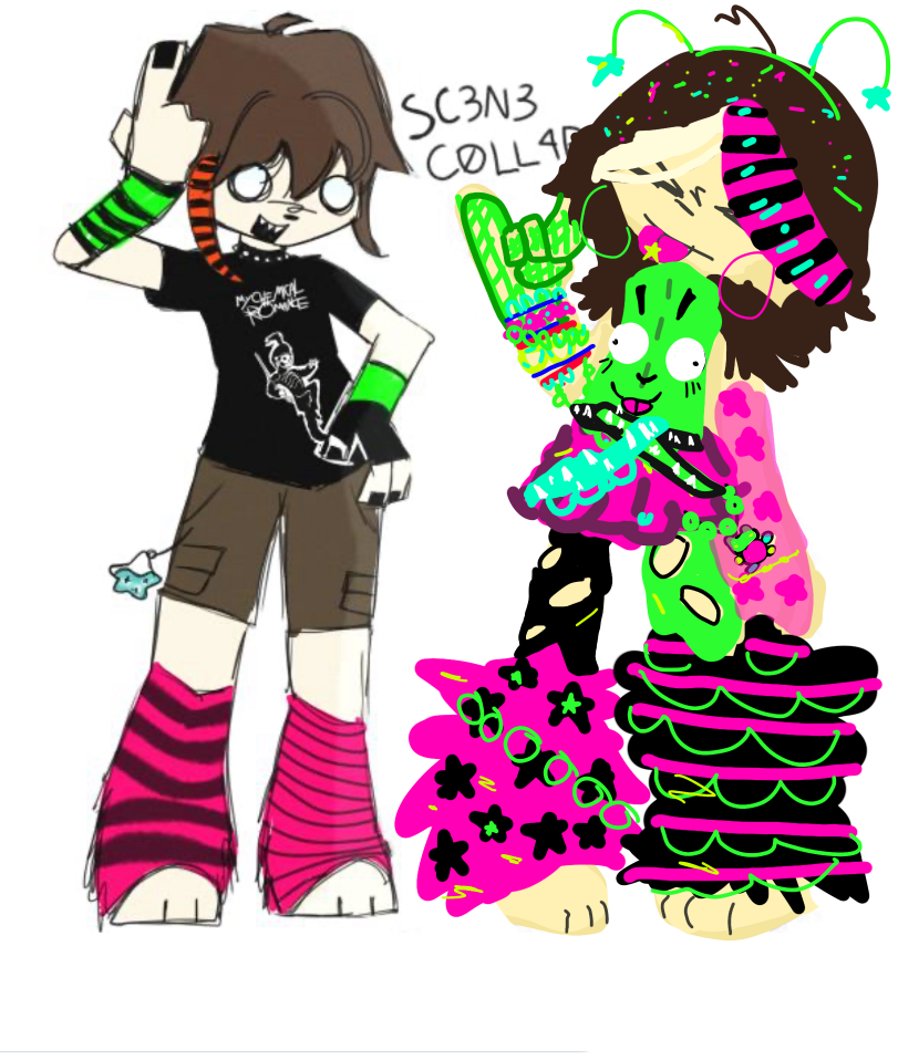 SCENE COLLAB WITH CHABA - ibisPaint