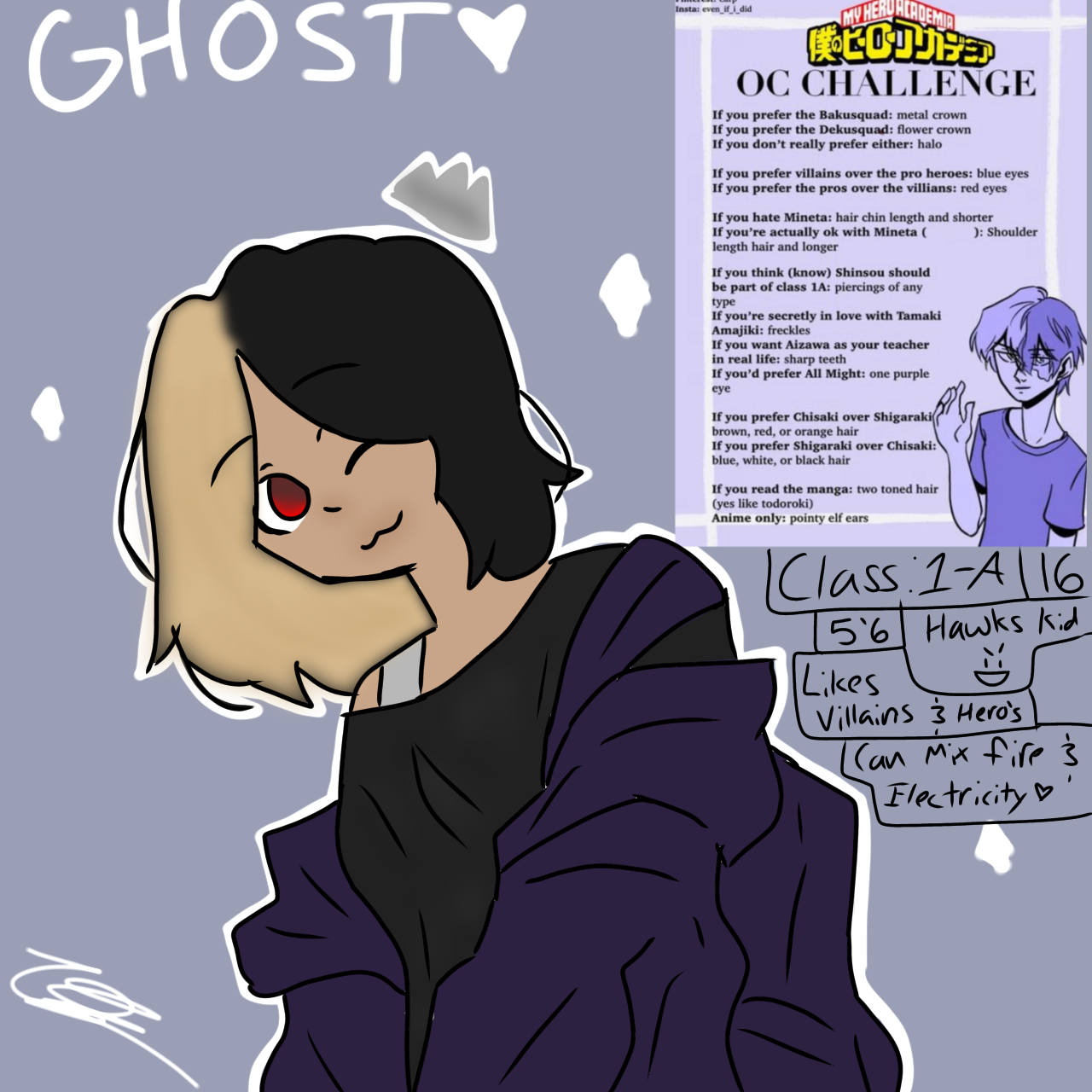 MHA oc challenge - ibisPaint