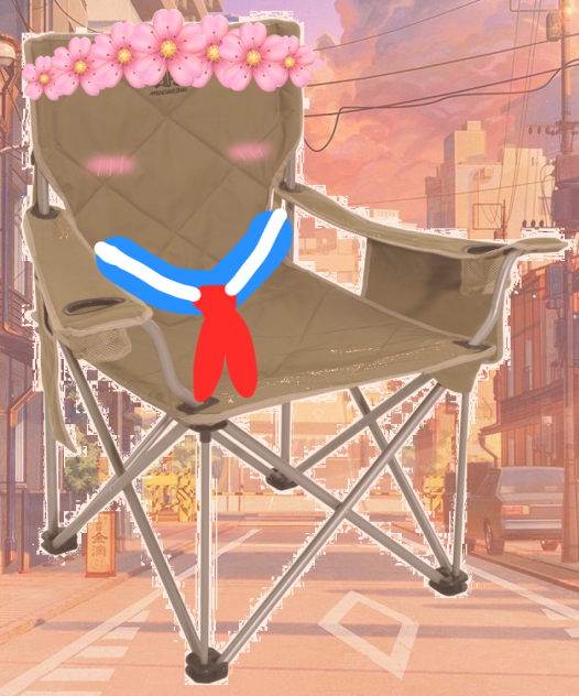 Camp chair-chan - ibisPaint