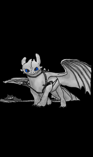 toothless edit - ibisPaint